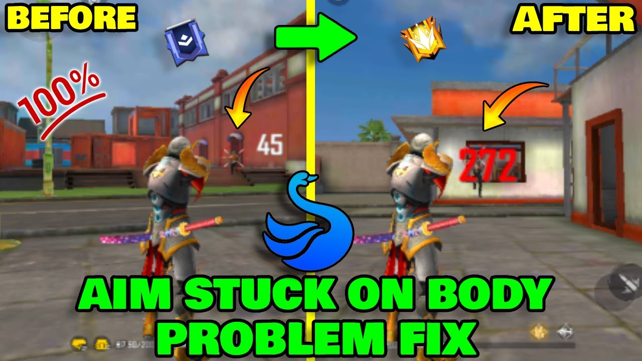 How To Fix Free Fire Aim Stuck Problem In Smartgaga | Best Solution For ...