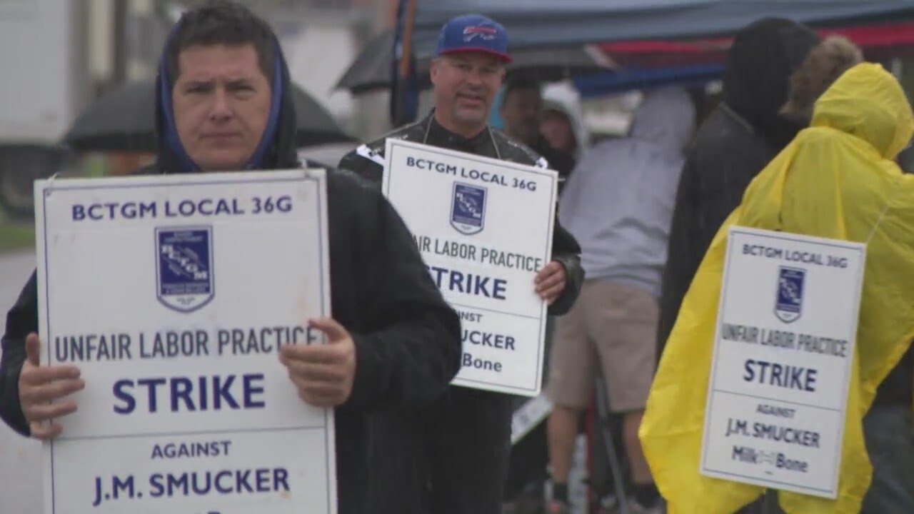 Workers at Milk-Bone plant in Buffalo go on strike, call for fair ...