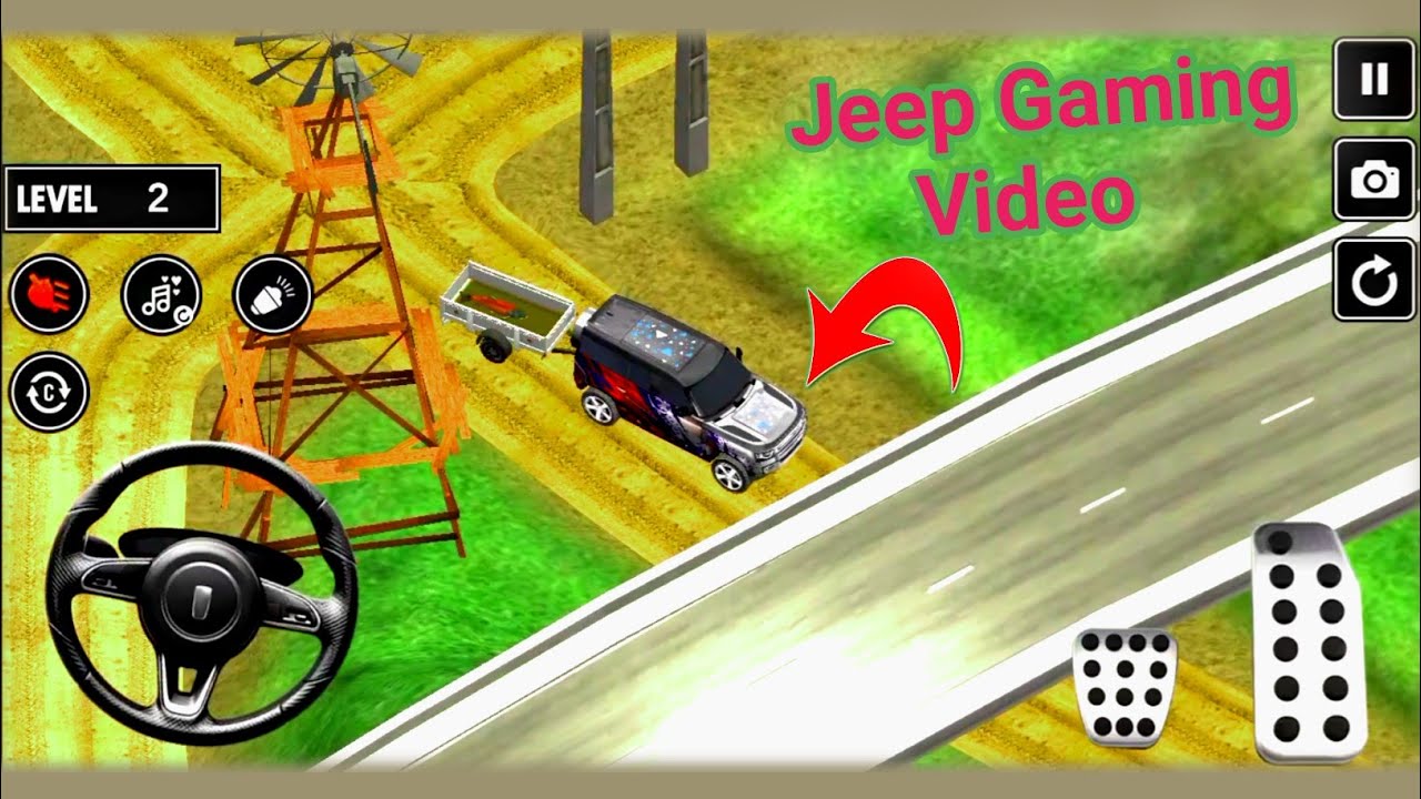 Offroad Jeep Driving Jeep Game |Jeep Gaming Video| @MantuAllGames - YouTube