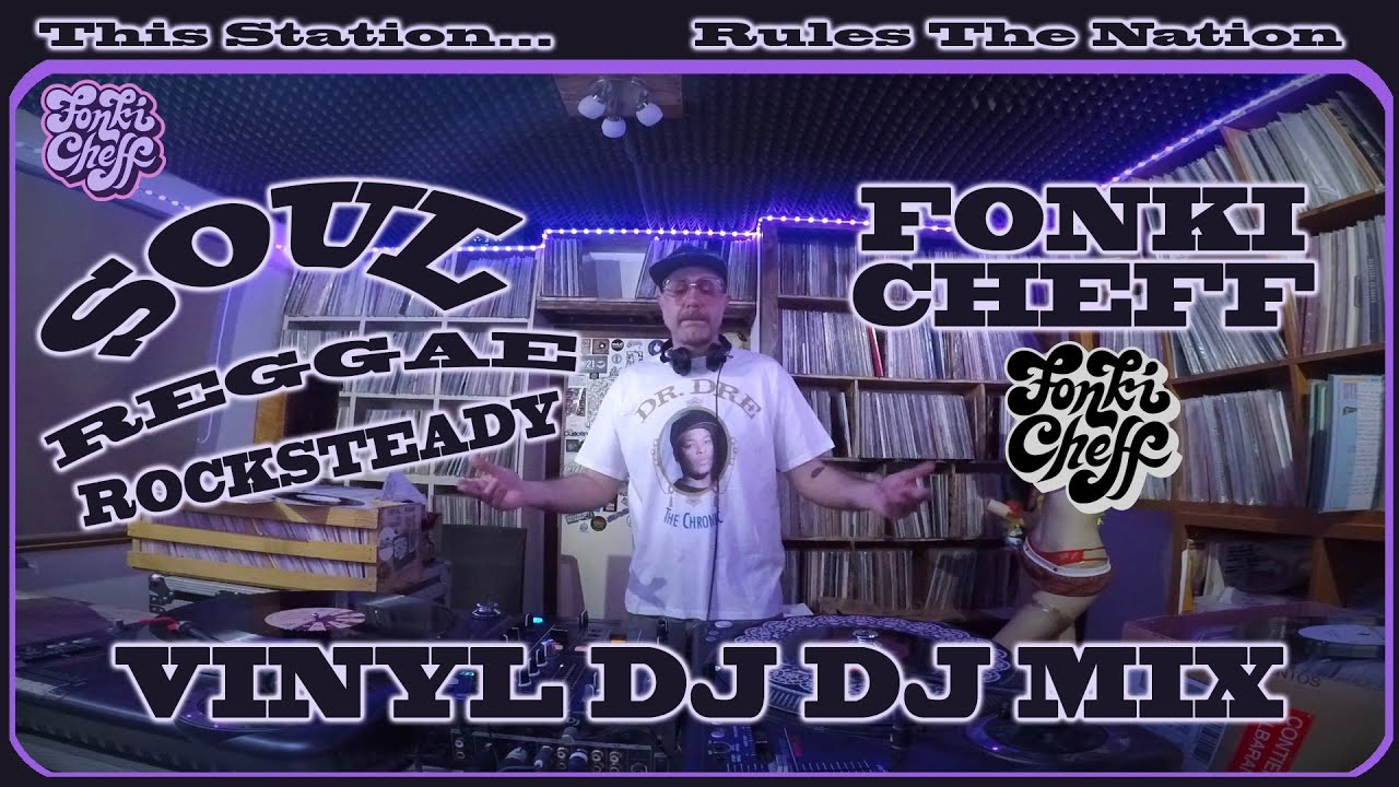 Reggae, Rocksteady & Soul 2022 vinyl dj mix. Fonki Cheff presents This ...