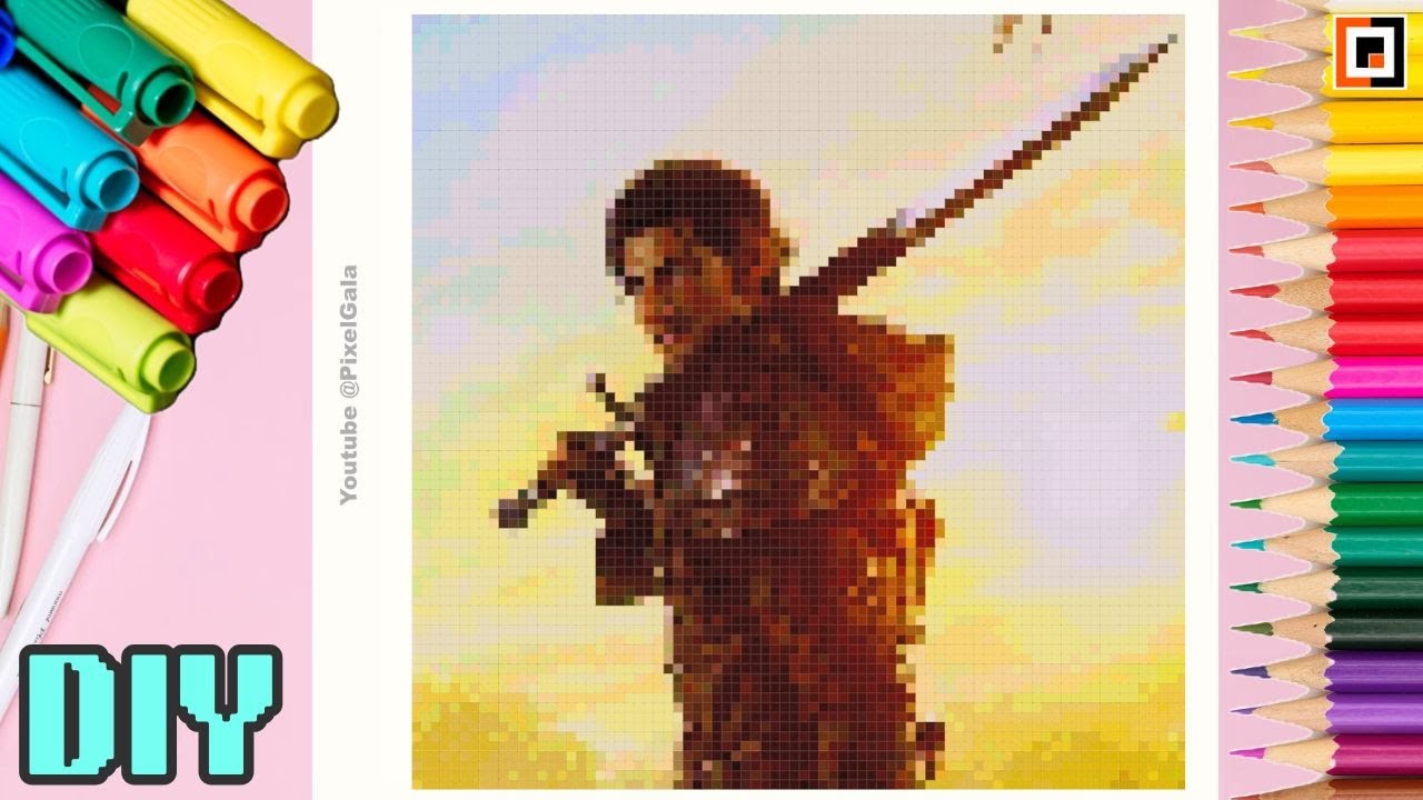 "Final Fantasy XIV - Dawntrail" Pixel Art DIY Pixel by Pixel Guide ...