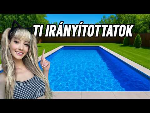 24 ÓRA EGY MEDENCÉBEN! 😱TI IRÁNYÍTOTTATOK KÖZBEN!😱