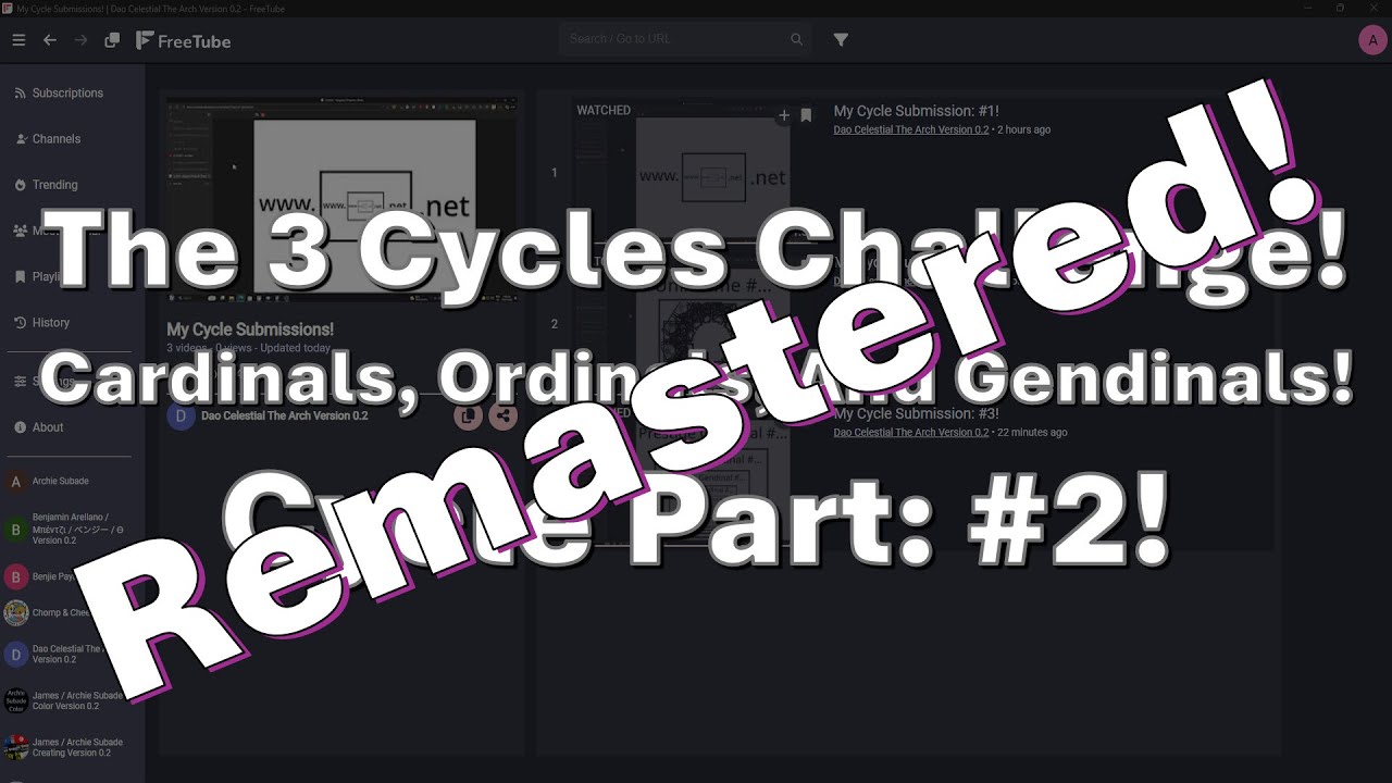 The 3 Cycles Challenge - Cardinals, Ordinals, And Gendinals! | Cycle #2 ...