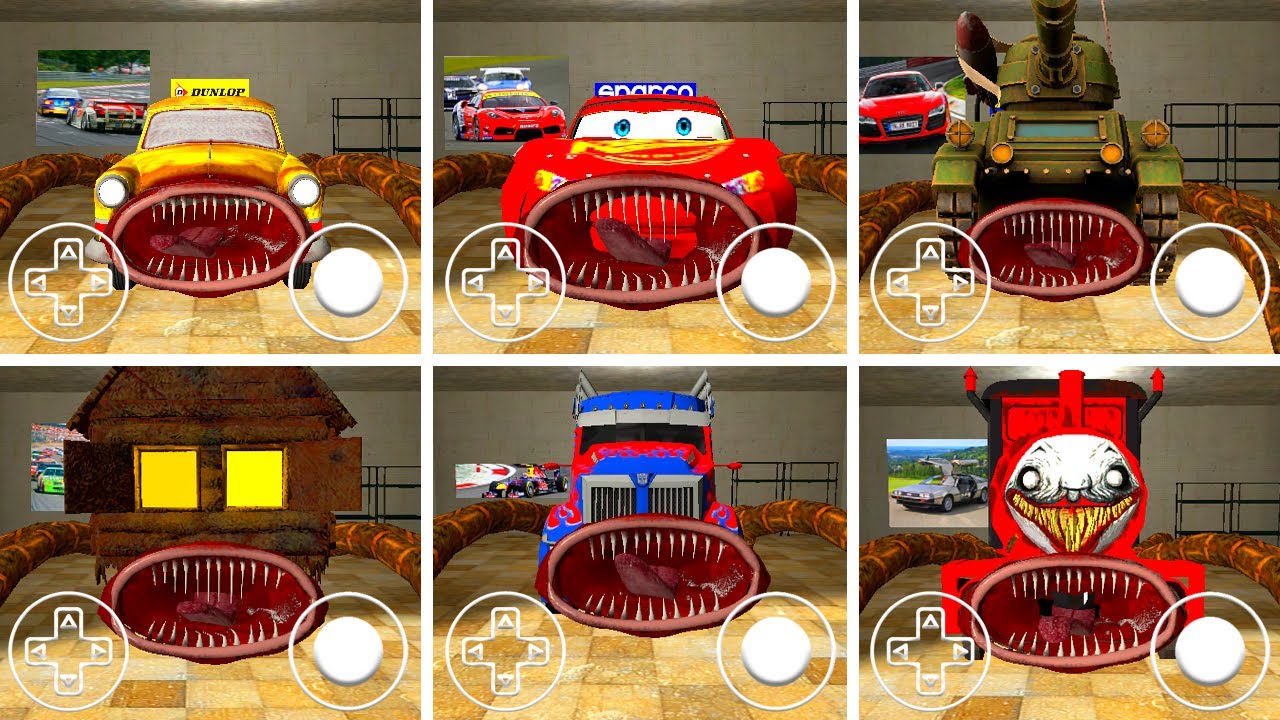 Everything Turned into Eaters: Tesla Eater, Optimus Prime Eater, Bus ...