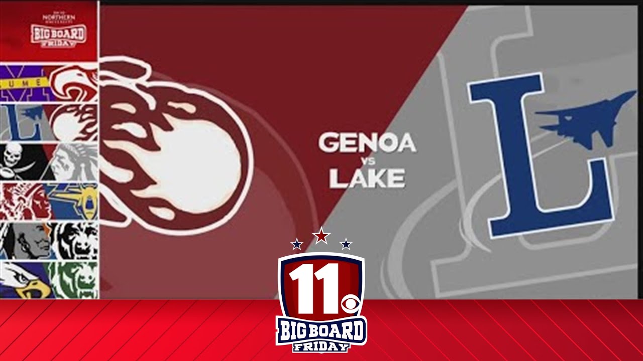 Big Board Friday Week 5: Lake vs. Genoa - YouTube