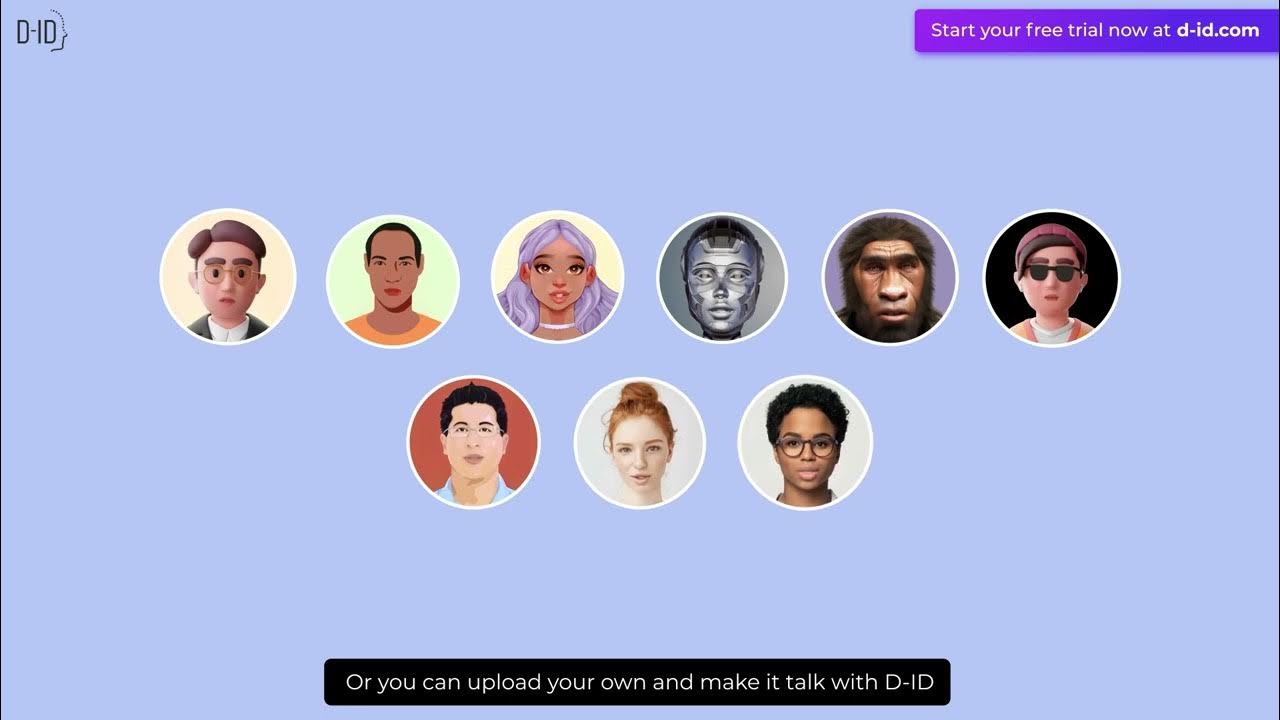Generate Speaking Avatars and Presenters | Generative AI - YouTube
