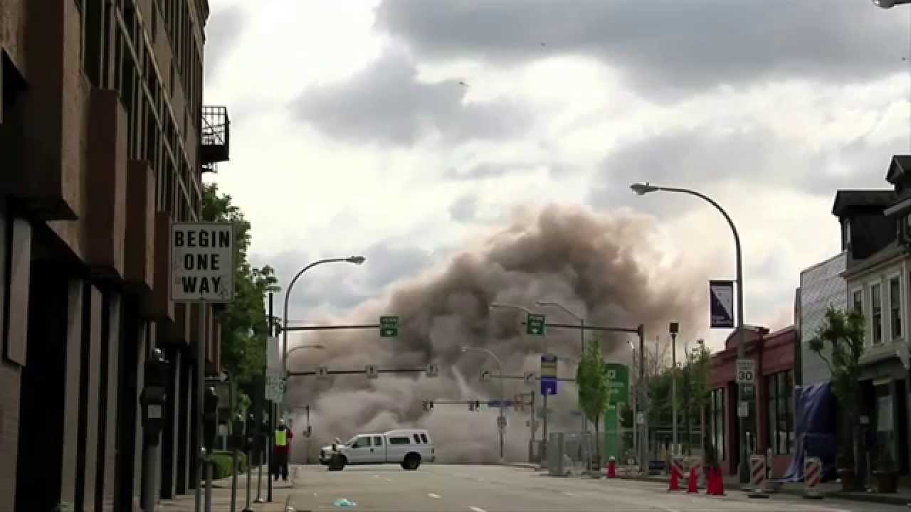 Highrise Implosion - YouTube