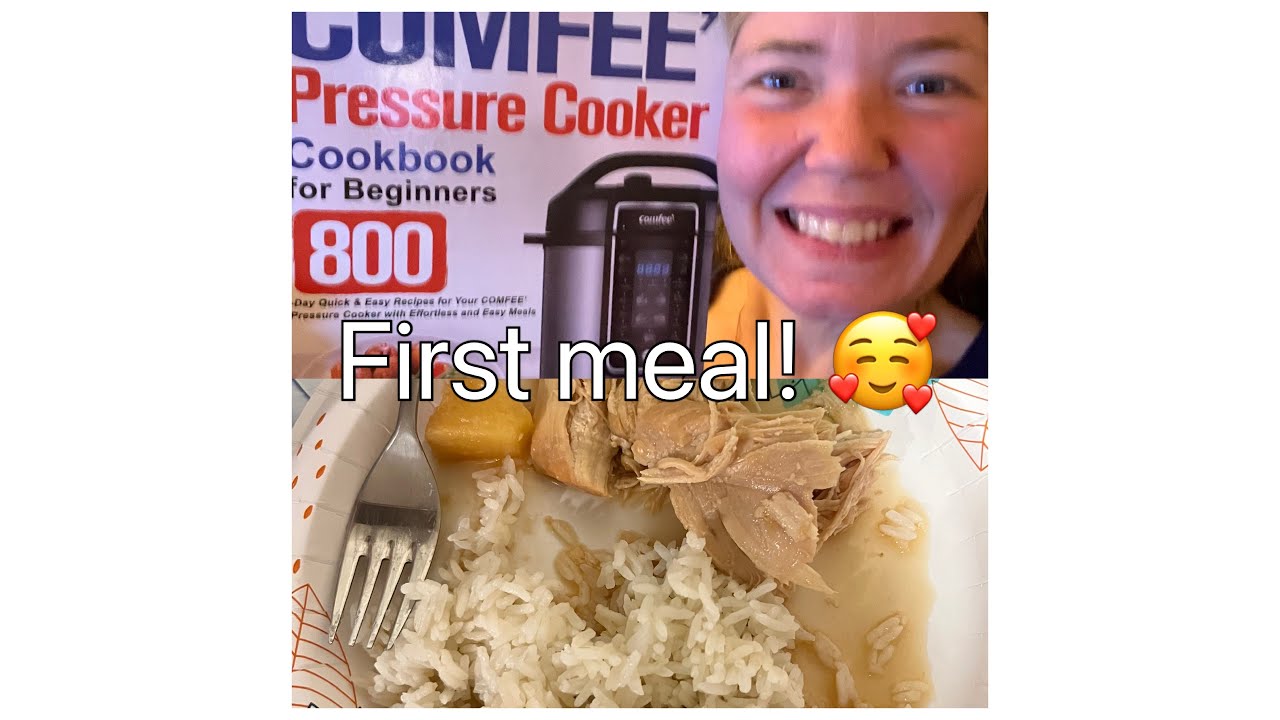 We made our first meal in the pressure cooker! (VLOGtober Day 24) - YouTube