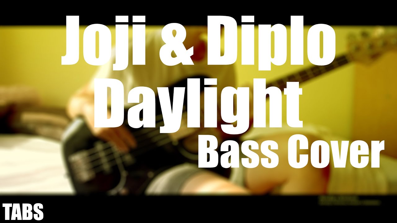 Joji & Diplo - Daylight Bass Cover with (+TABS) - YouTube