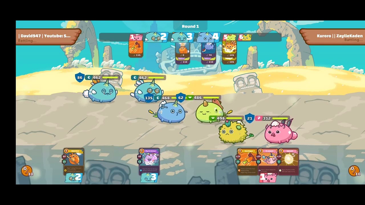 Axie Classic Top 5 Season 22 With Triple Lunge!! This team is OPPRESIVE ...