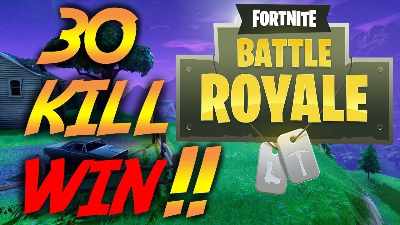 50 VS 50 30 KILL WIN?!! //FORTNITE BATTLE ROYALE - YouTube