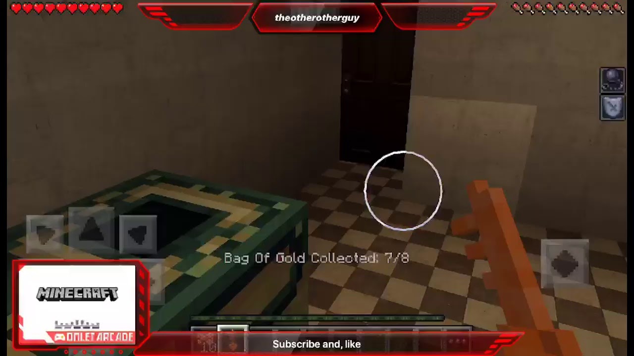 Playing Minecraft horror game THE HOUSE - YouTube