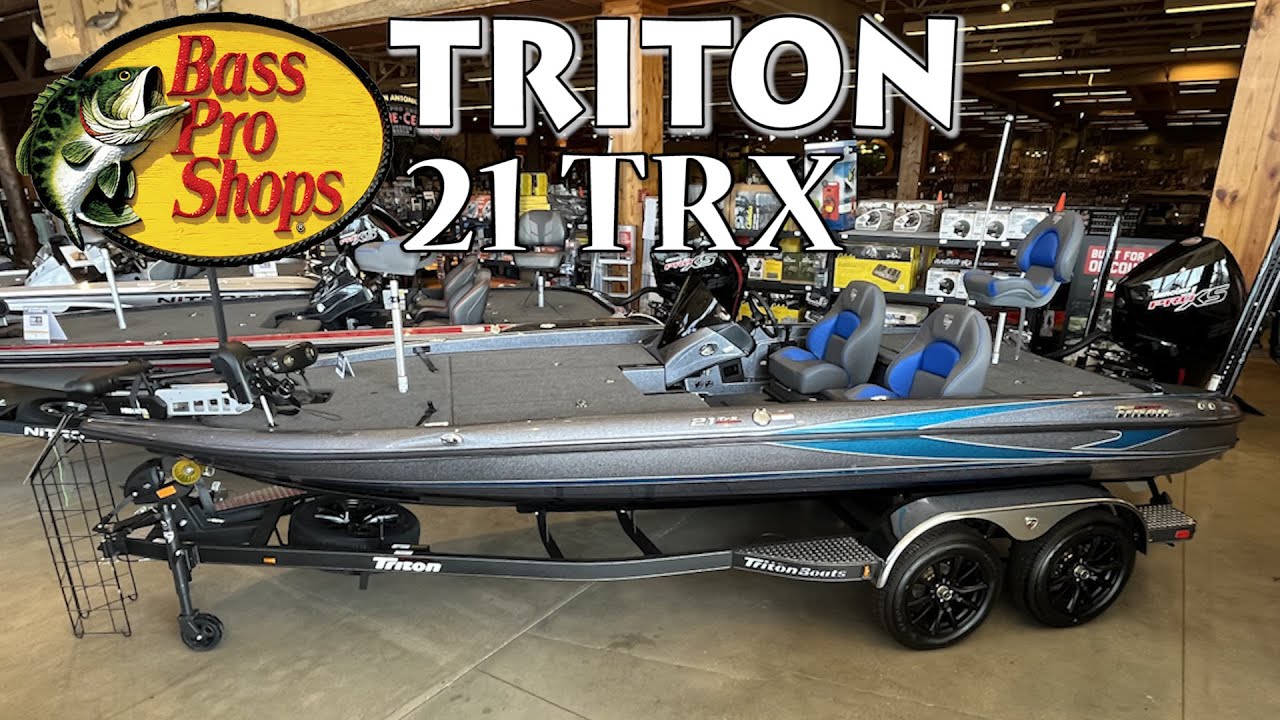 Best Boat for TOURNAMENT Fishing? Triton 21 TRX! This is a Serious Boat ...
