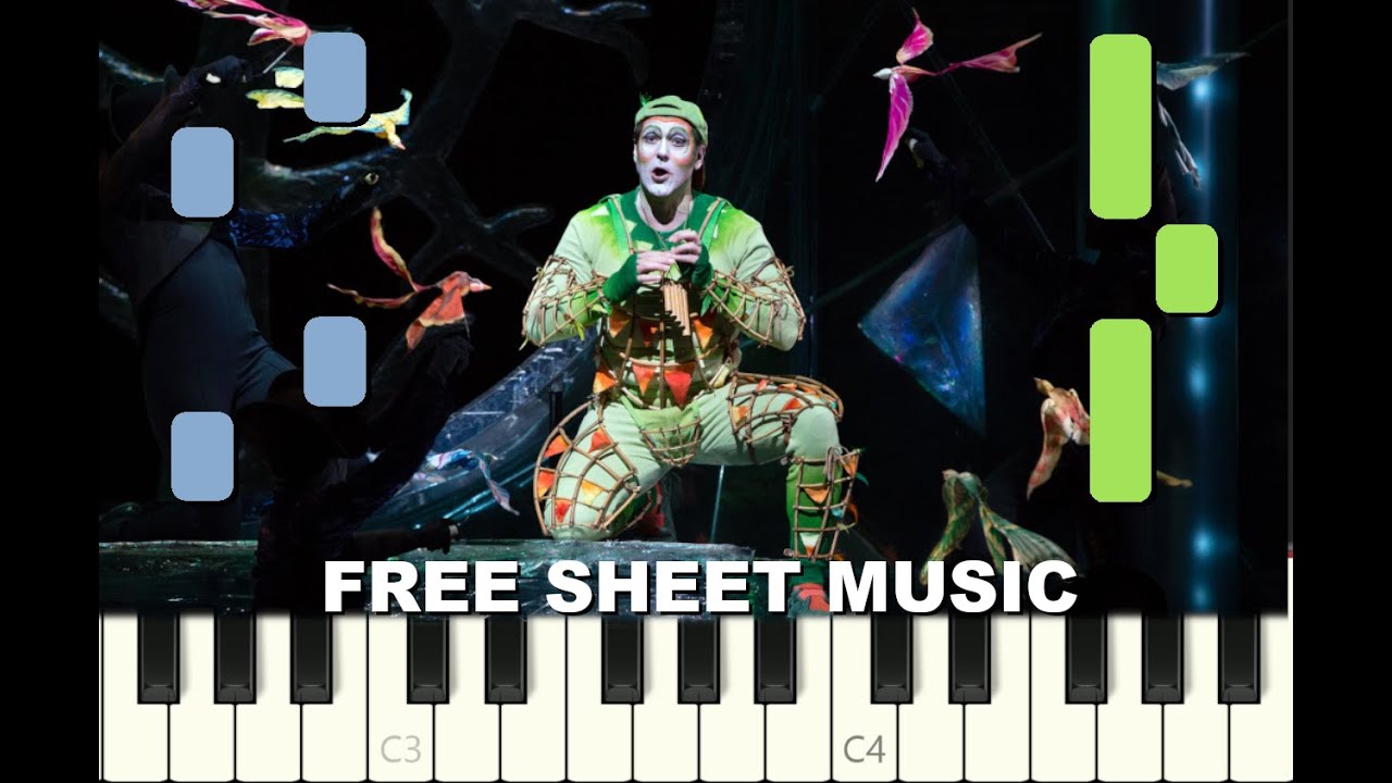 DUET from THE MAGIC FLUTE, Mozart, Piano Tutorial with free Sheet Music ...