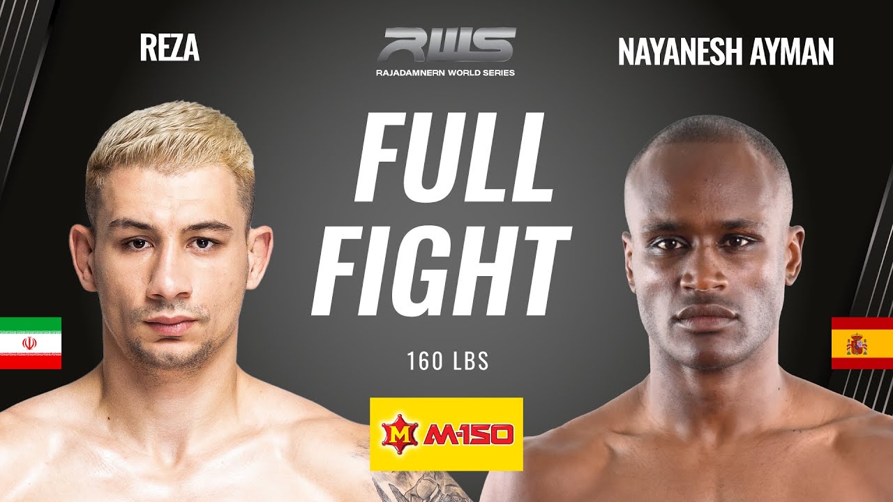 Full Fight l Reza Venum Muay Thai vs. Nayanesh Ayman l เรซ่า วีนั่มมวยไทย vs. นายาเนช ไอมาน ...