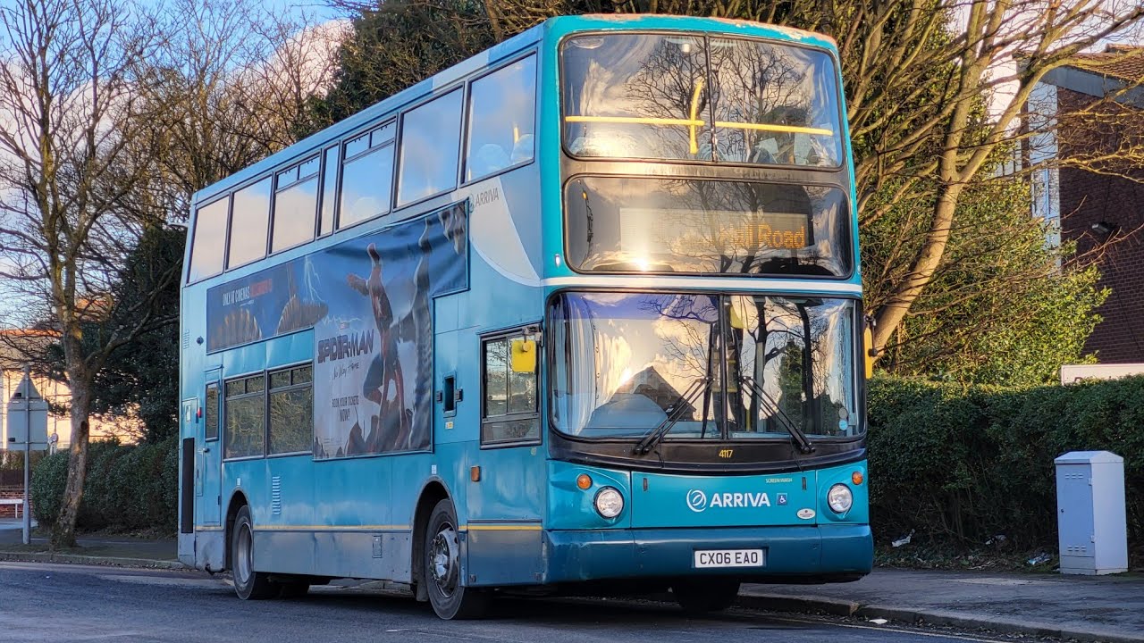 A Ride On Arriva Liverpool Alexander Dennis ALX400 Volvo B7TL on route ...