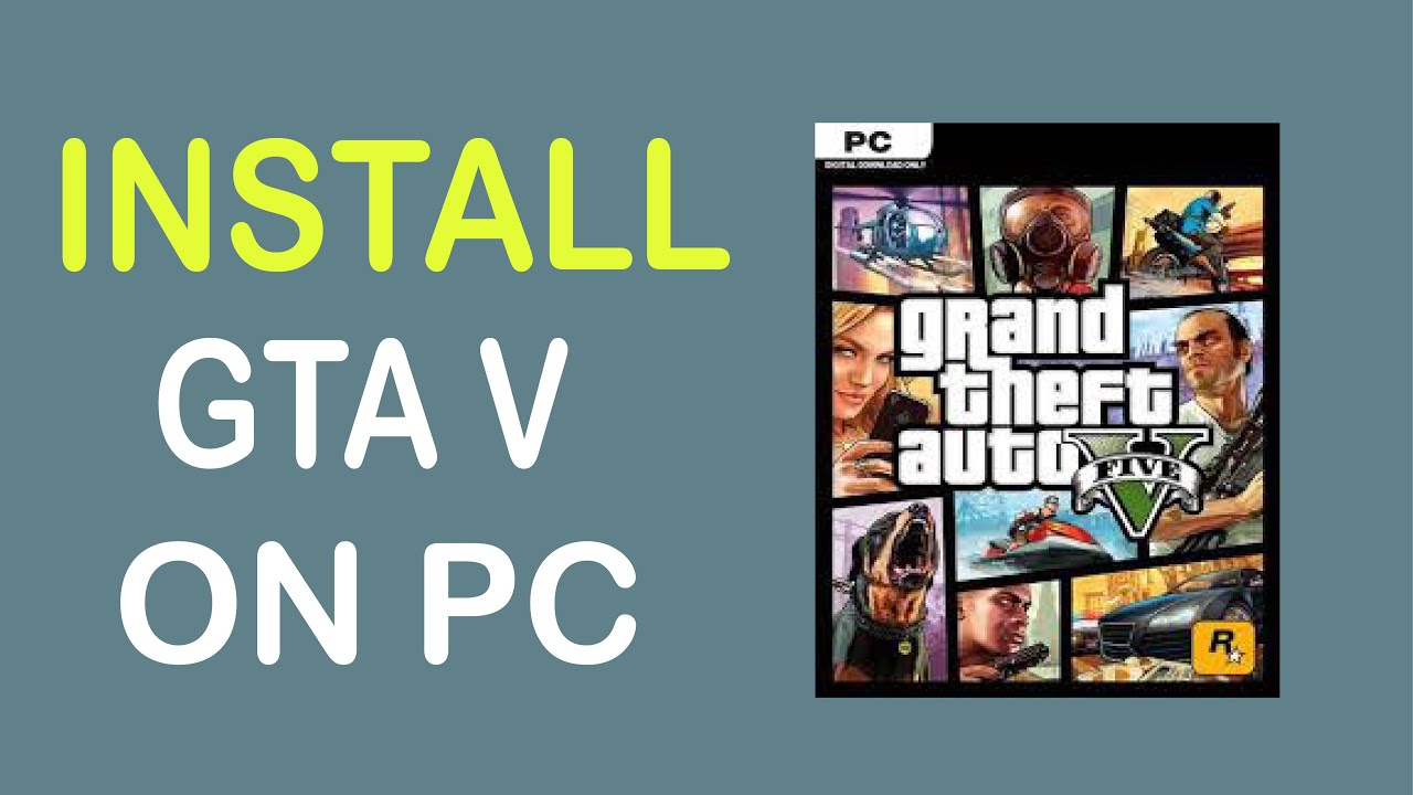 How to Install GTA V on PC (2021) | Easy Steps - YouTube