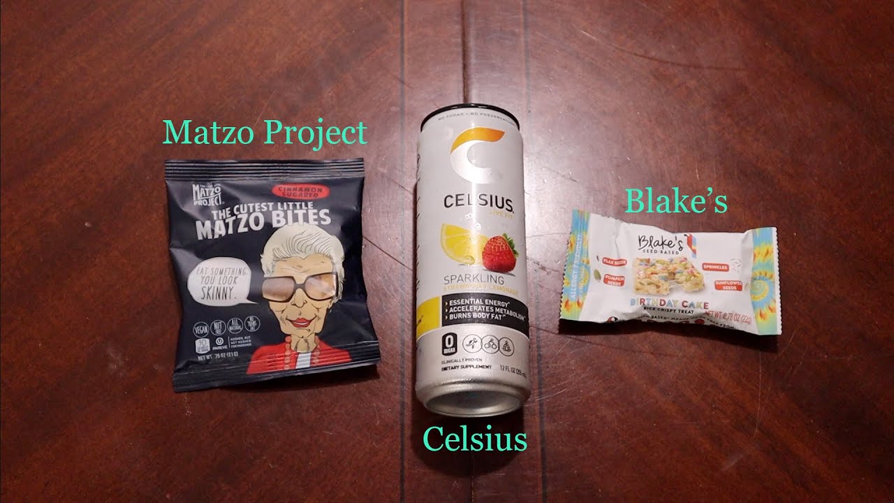 Variety Snacks | Celsius | Matzo Project | Blake's - YouTube