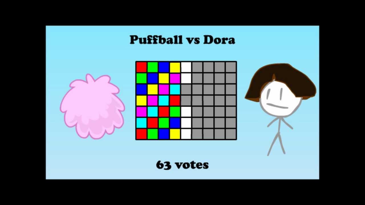 BFDI and II Voting Tournament - Firey vs Flower - YouTube