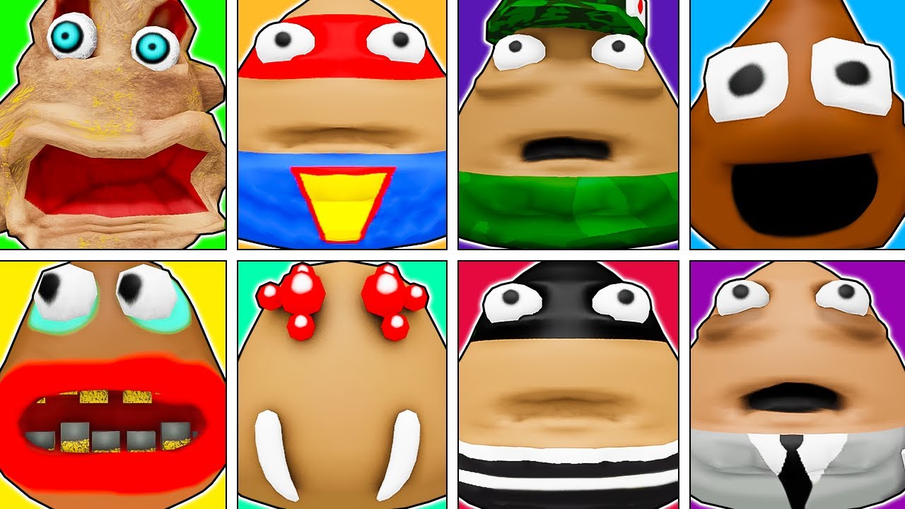 ROBLOX *NEW* FIND THE POU MORPHS! (ALL POU'S UNLOCKED!) - YouTube