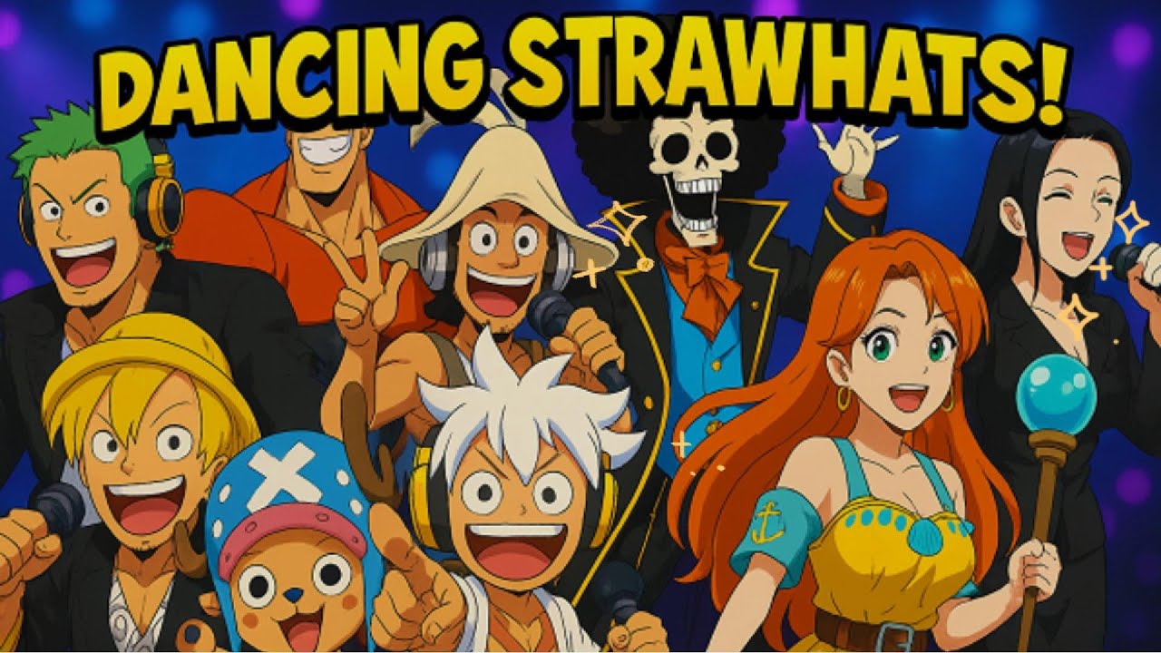 Dancing Straw Hats | AI Animation - YouTube