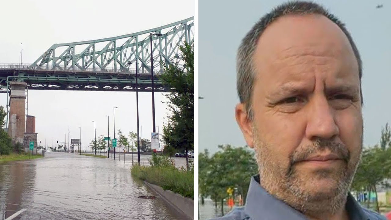 Flooding at the scene of catastrophic water main break in Montreal ...