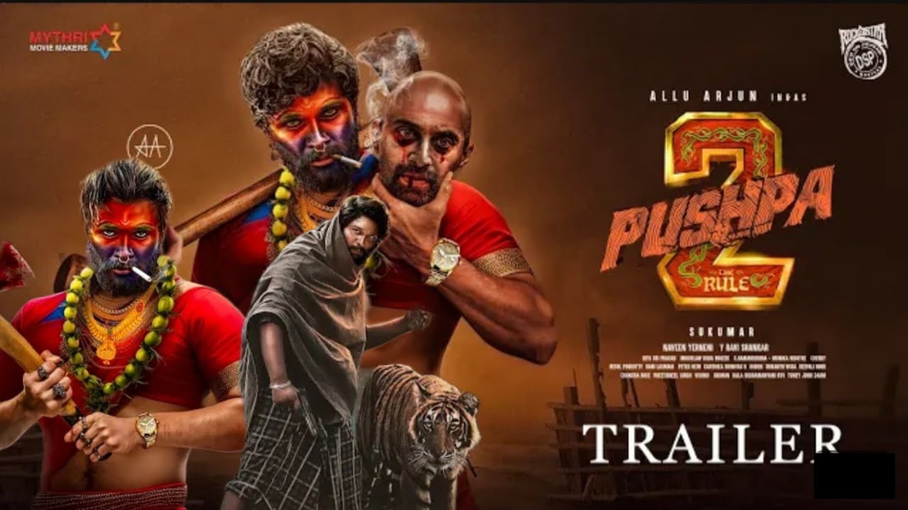 Pushpa 2 final | Official Trailer | Allu arjun, Rashmika | Vijay ...