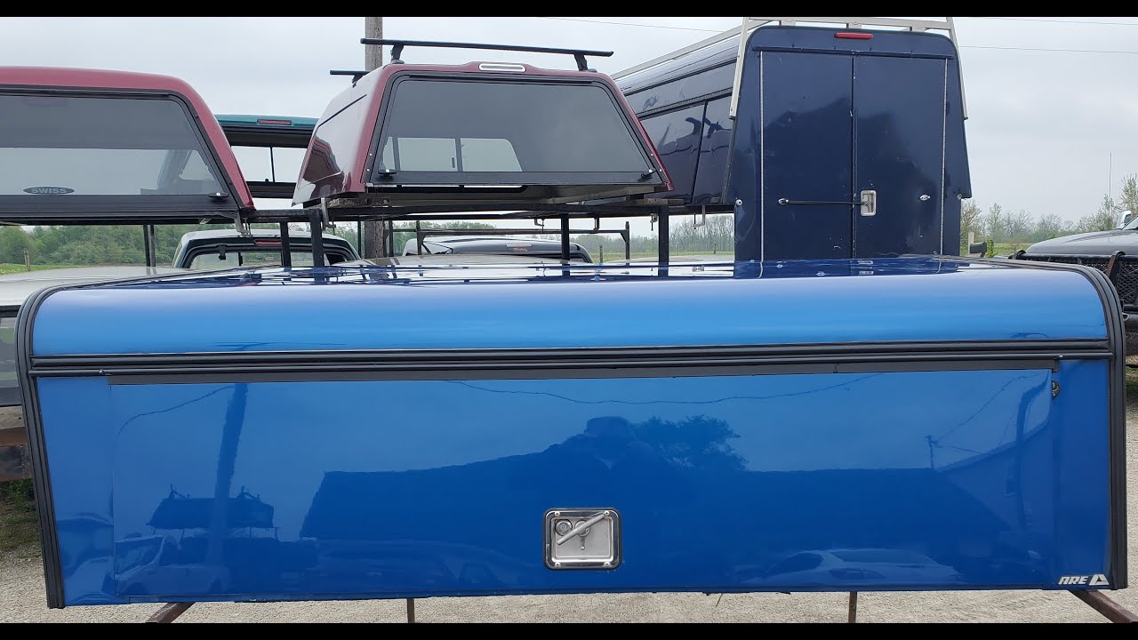 Walk around the used ARE DCU truck cap. 23" Aluminum 15-20 Ford F-150 6 ...