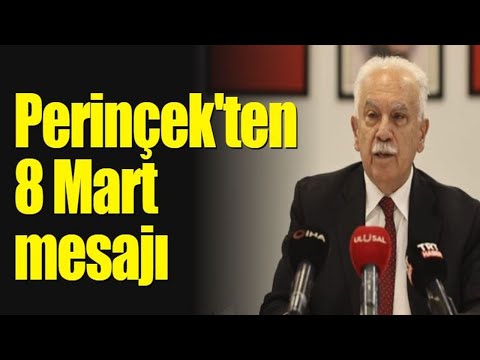 Doğu Perinçek'ten 8 Mart mesajı