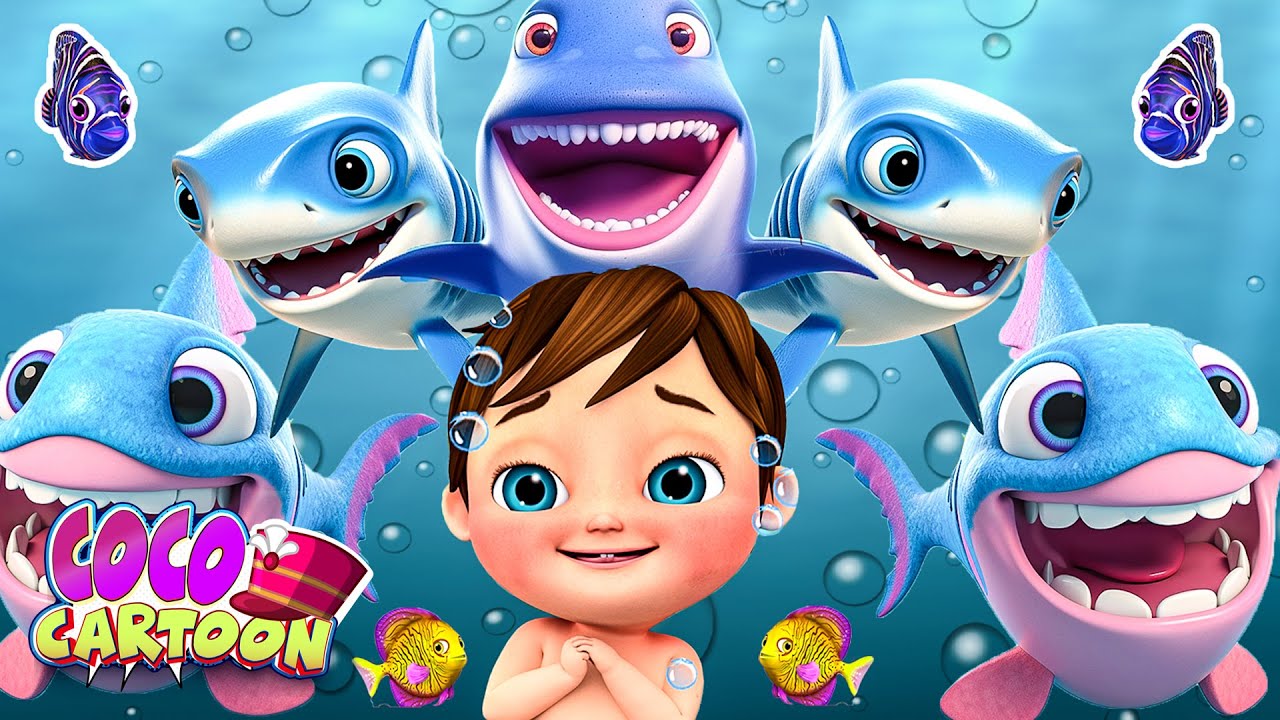 tiburón bebé doo doo - canciones infantiles - musica infantil por Coco ...