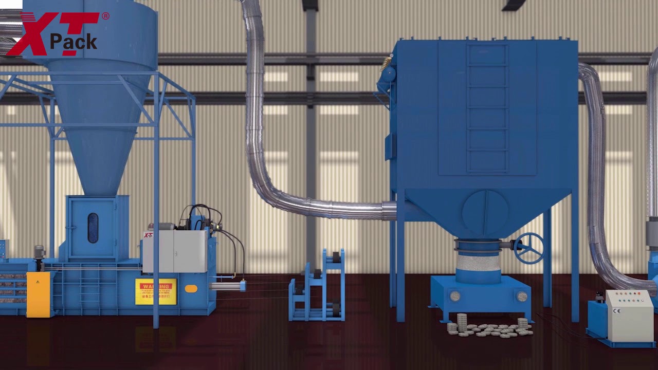 Waste Disposal System for Packaging Printing Factories - YouTube