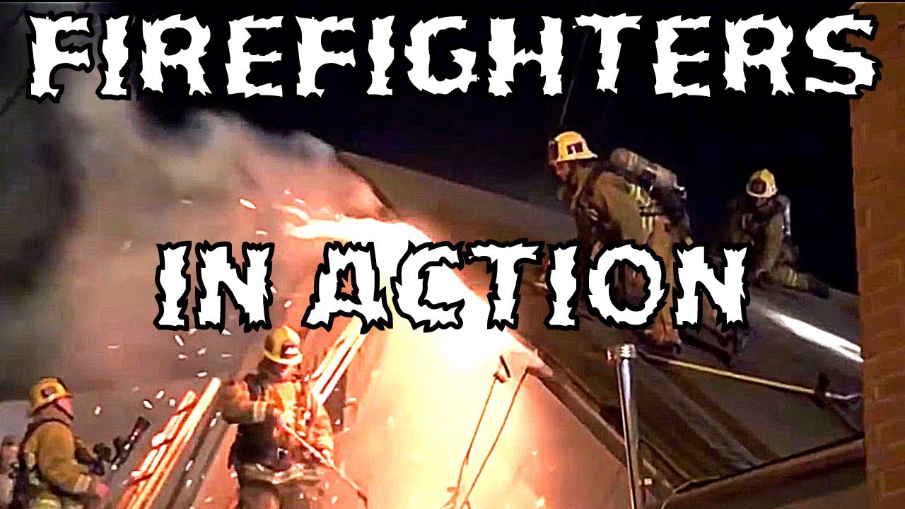 Inside the Heroic World of Firefighters: Facing Danger Head-on! - YouTube