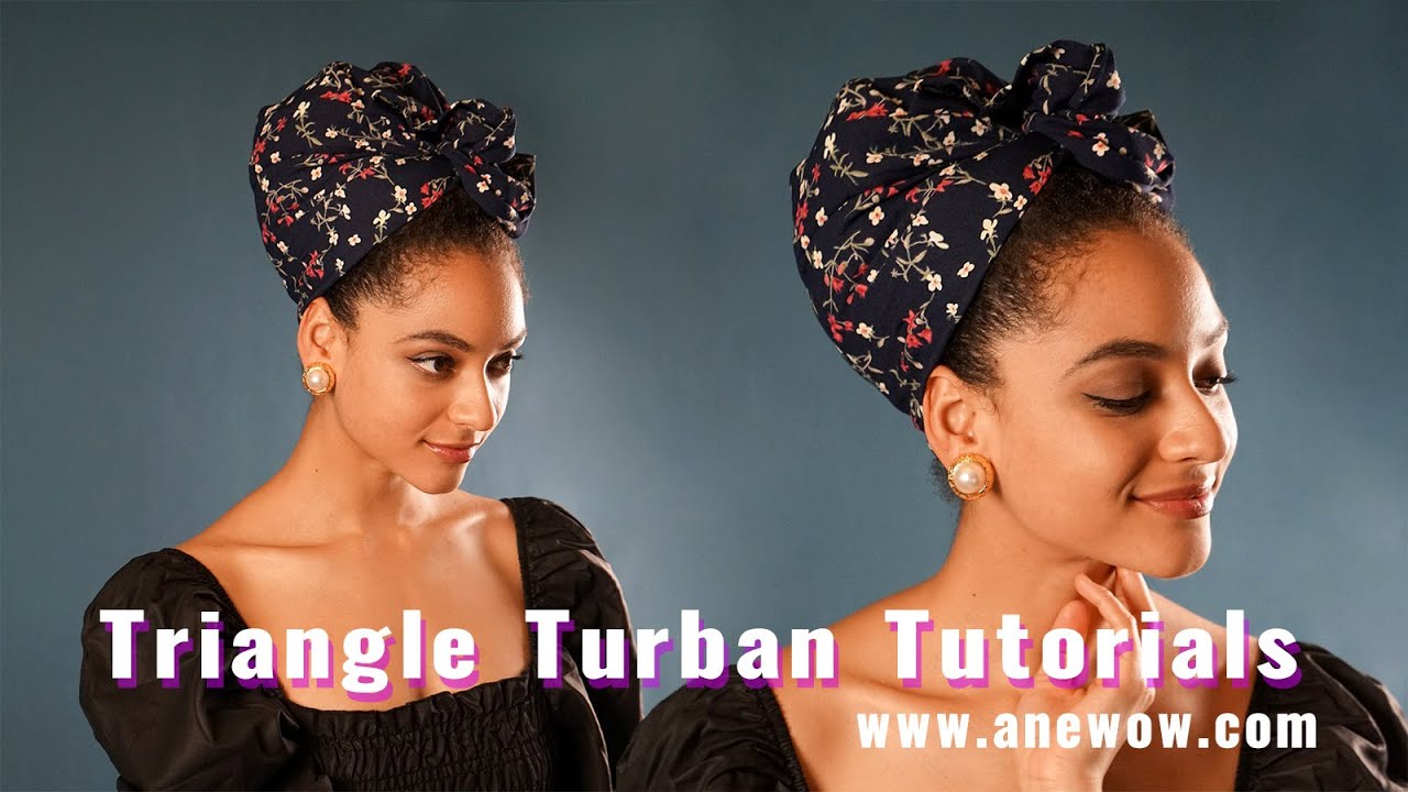 Triangle Turban Tutorials - YouTube
