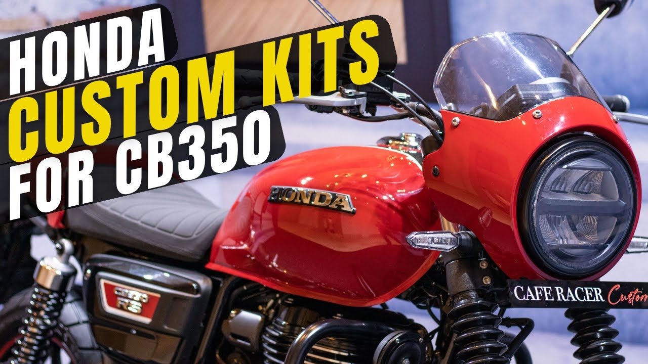 2023 Honda CB350RS & H’ness Custom Kits | Tourer | Comfort | Solo ...