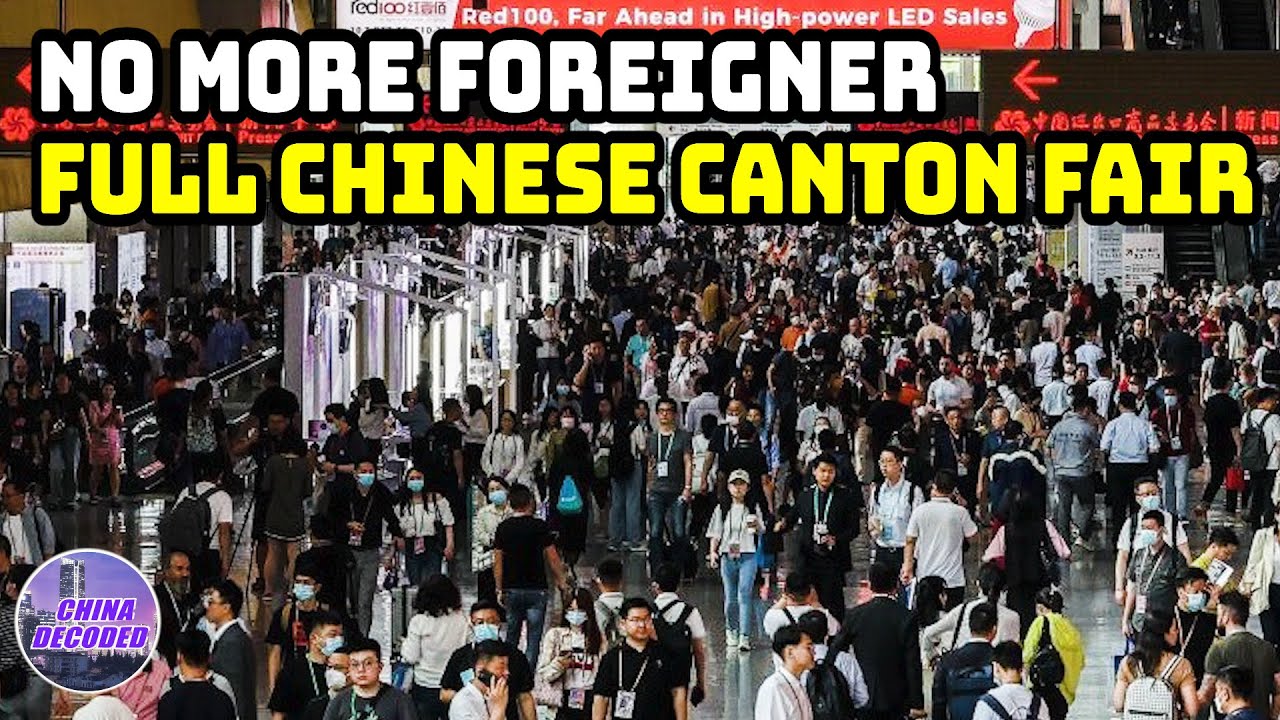 "Biggest in History" Canton Fair criticized: Full of Chinese people ...