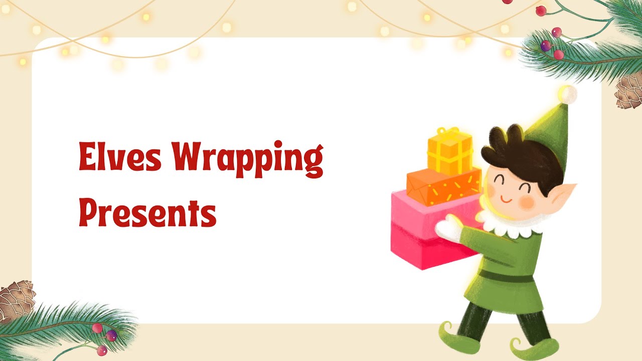 Christmas Countdown Math Challenge! - December 6: 🎄 Elves Wrapping Presents Combining Like Terms ...