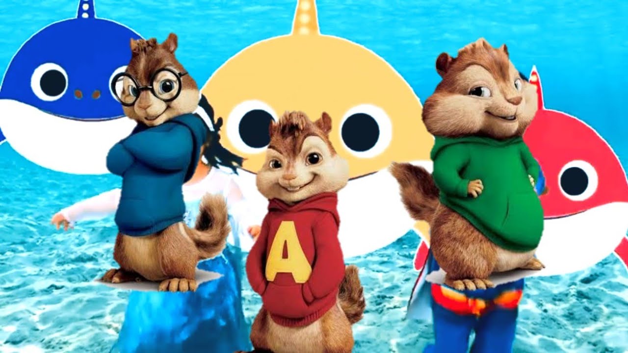 Baby shark alvin and the chipmunks,baby shark alvin y las ardillas ...