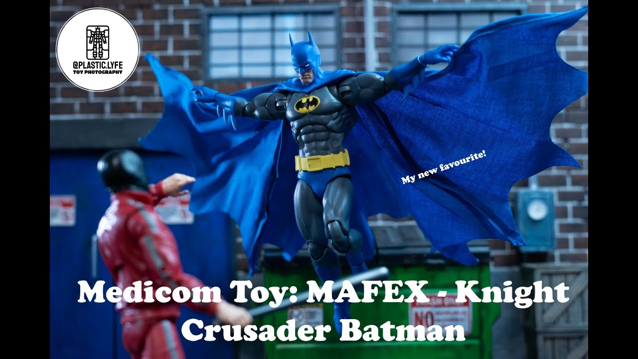 Medicom MAFEX - Knight Crusader Batman - Knightfall Action Figure ...