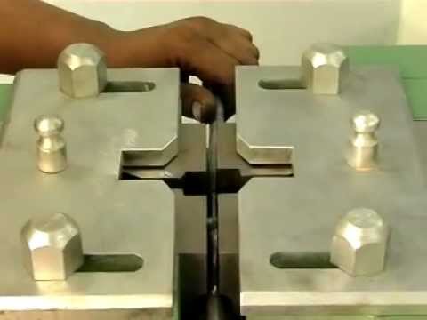 Hydraulic Pressure Cold Welding Machine - YouTube