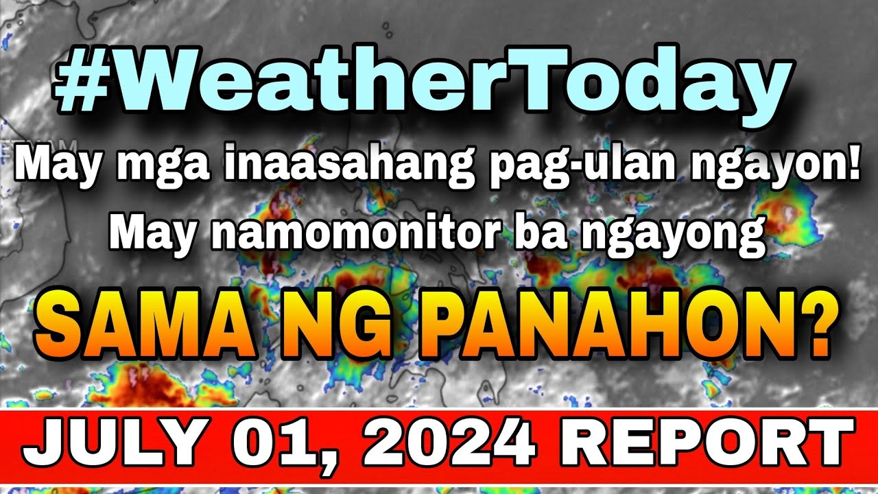 3 WEATHER SYSTEMS, MAGPAPAULAN! ⚠️😱 | WEATHER UPDATE TODAY | ULAT ...