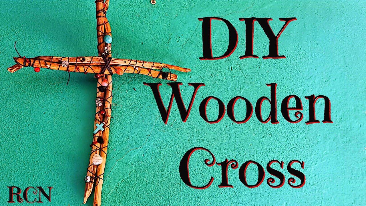 Wooden Cross | DIY wooden Cross | Wooden Cross Tutorial #woodencross # ...