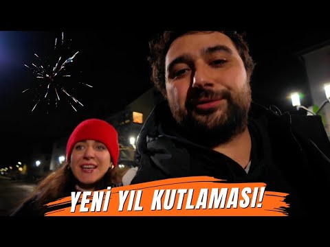 Almanya’da Yılbaşı Gecesi 🇩🇪 | Sokaklarda Havai Fişek Şöleni