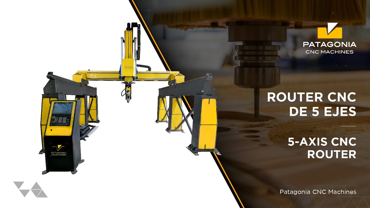 🔧 Descubre el Router CNC de 5 Ejes con Tecnología Siemens | Patagonia ...