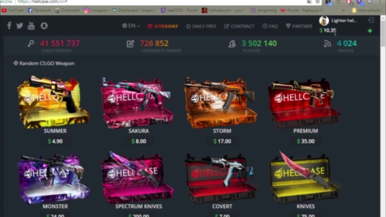How to get free 10$ on Hellcase.com /Easy tutorial - YouTube