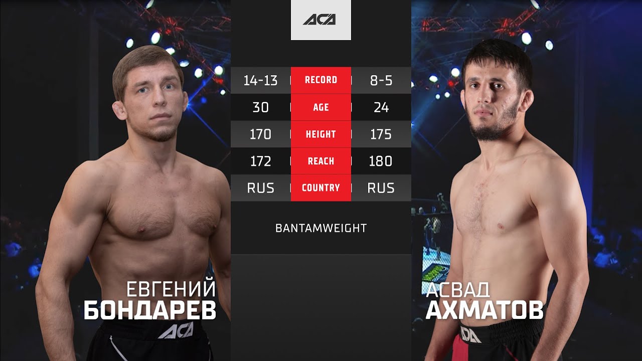 Евгений Бондарев vs. Асвад Ахматов | Evgeny Bondarev vs. Asvad Akhmatov | ACA YE 45 - YouTube