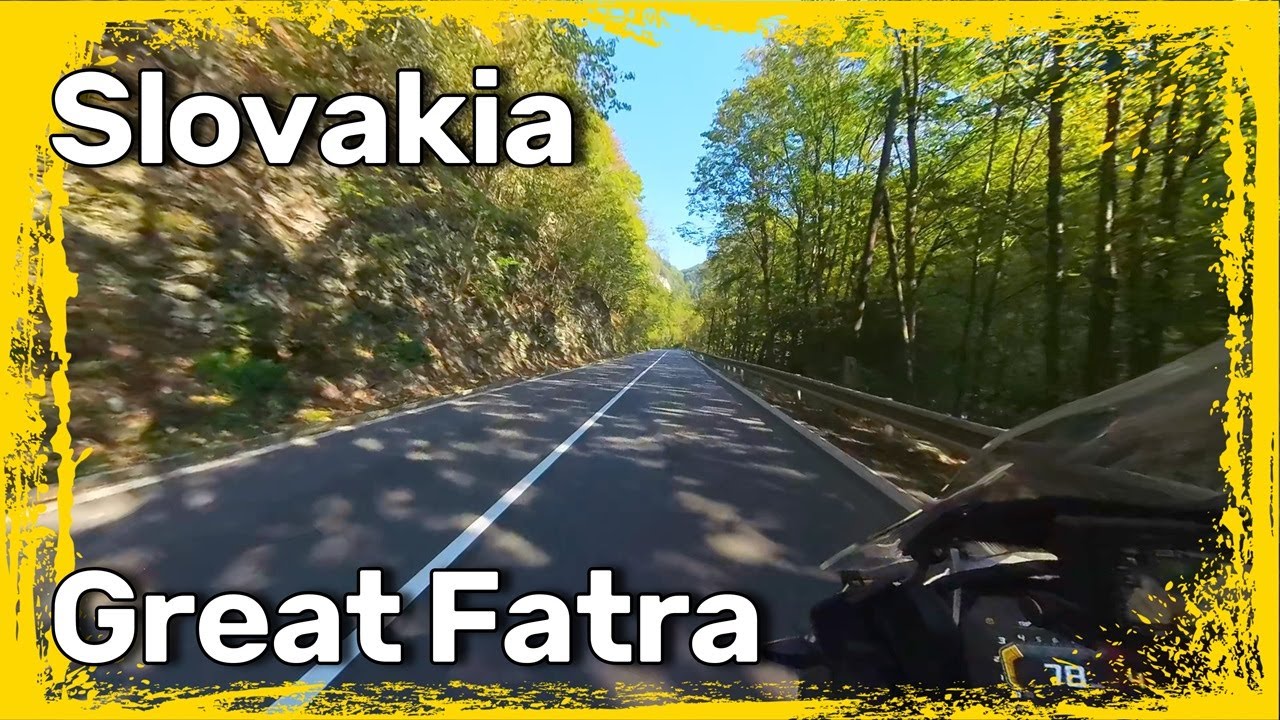 Best motorcycle roads of Slovakia - №14 - motorcycle touring in Europe ...