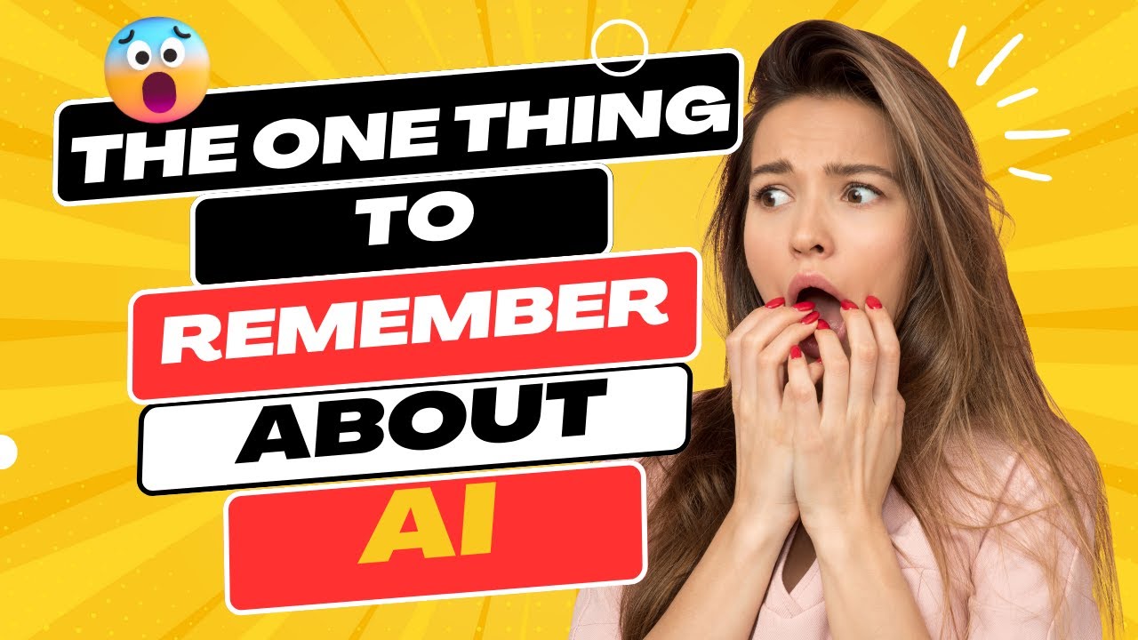The ONE thing to remember about AI - YouTube