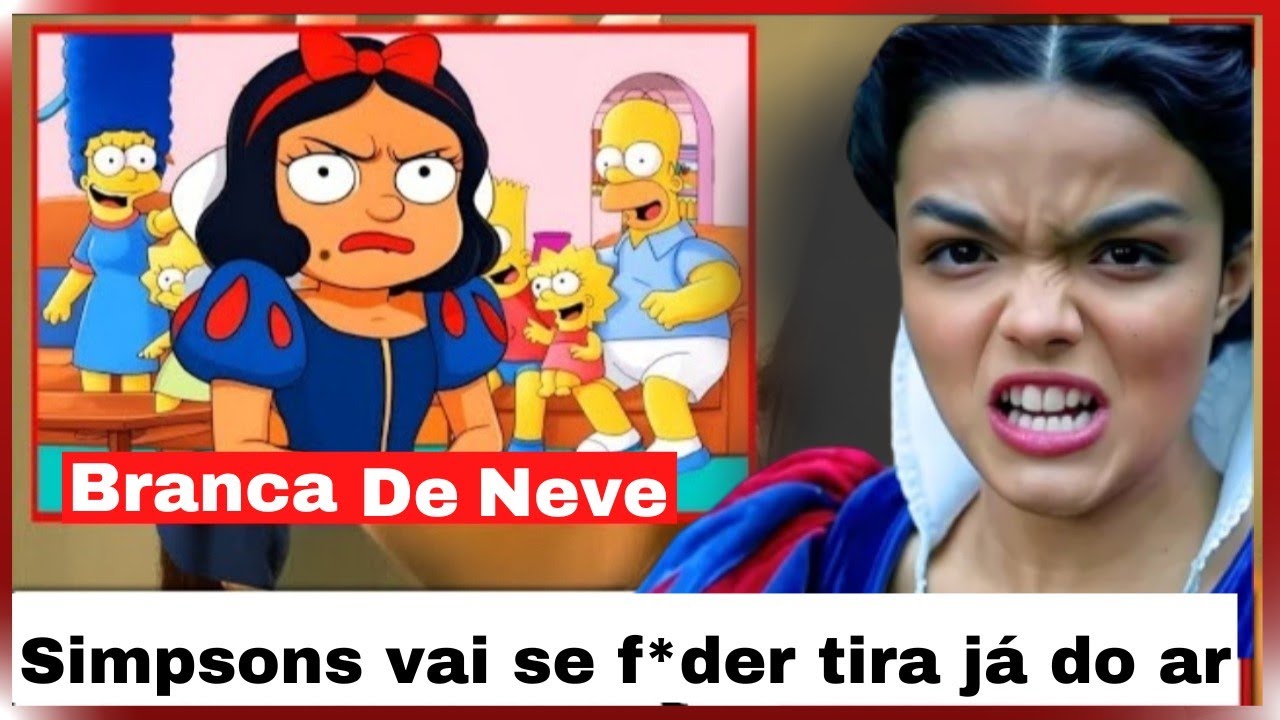Rachel Zegler EXPLODE depois de OS SIMPSONS terem gozado com um ...