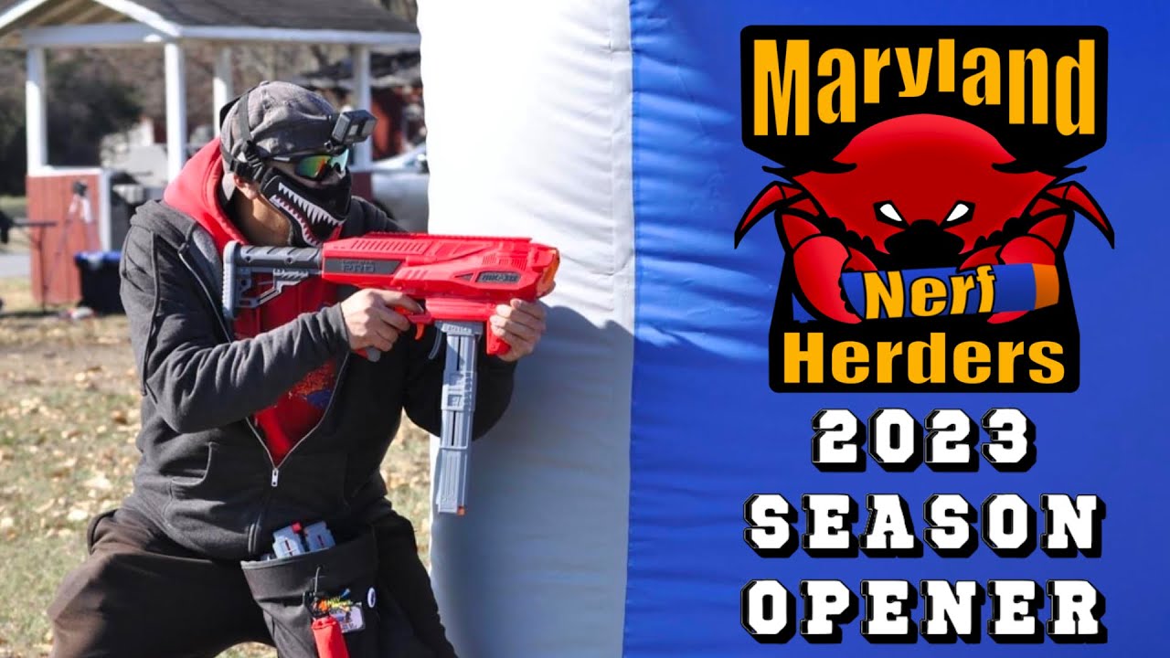 You Can Run, But You’ll Die Tired - Maryland Nerf Herders 2023 Season Opener (A Day of Nerf ...