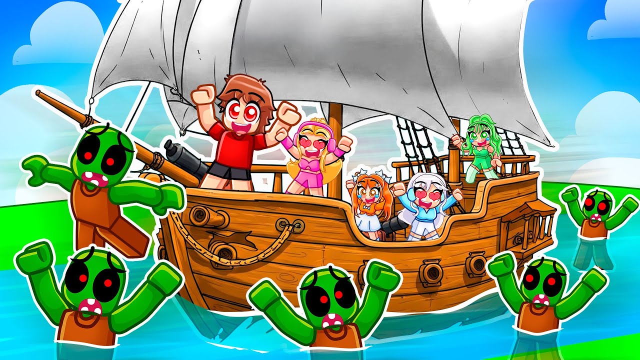 Ocean Dead Rails In Roblox With MY CRAZY FAN GIRLS... - YouTube